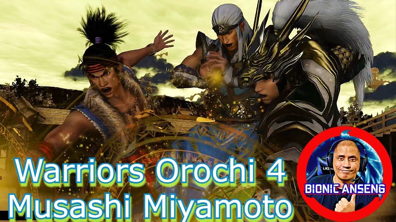 Warriors Orochi 4 - Musashi Miyamoto - YouTube