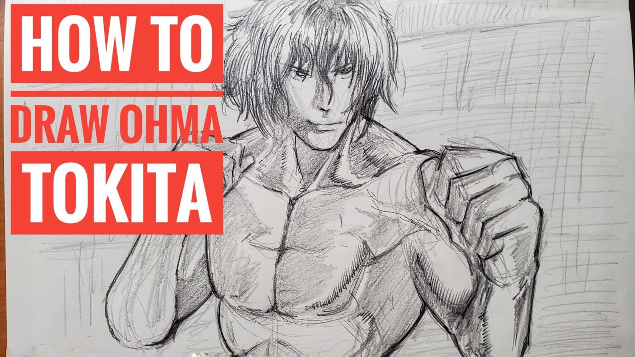 How to draw Ohma Tokita - YouTube