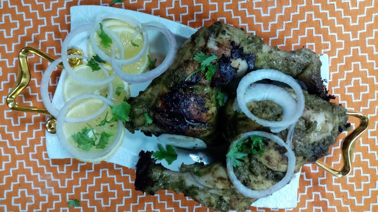 Green Chicken Tikka - YouTube