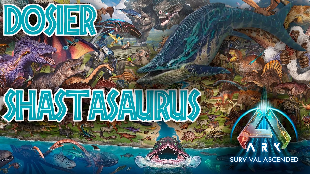 Dosier Shastasaurus // Ark Survival Ascended // Dino para The Center ...