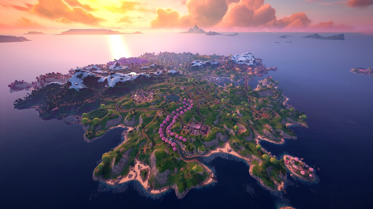 Chapter 6 Map Changes - Fortnite Chapter 6 - YouTube