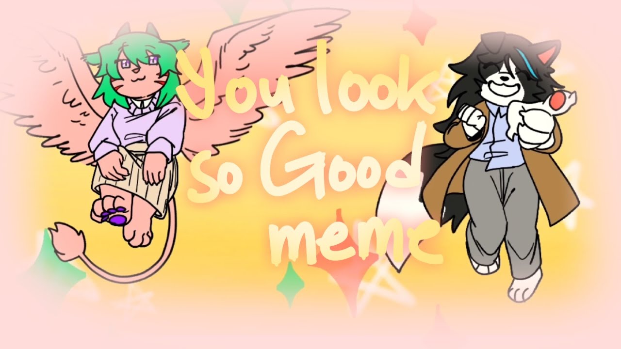 you look so good meme || OC || flipaclip || loop - YouTube