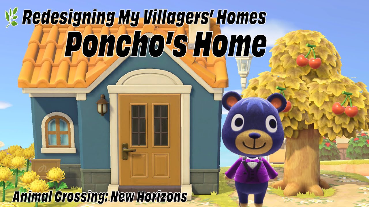 🌿 Redesigning My Villagers’ Homes – Poncho’s Home – Animal Crossing ...