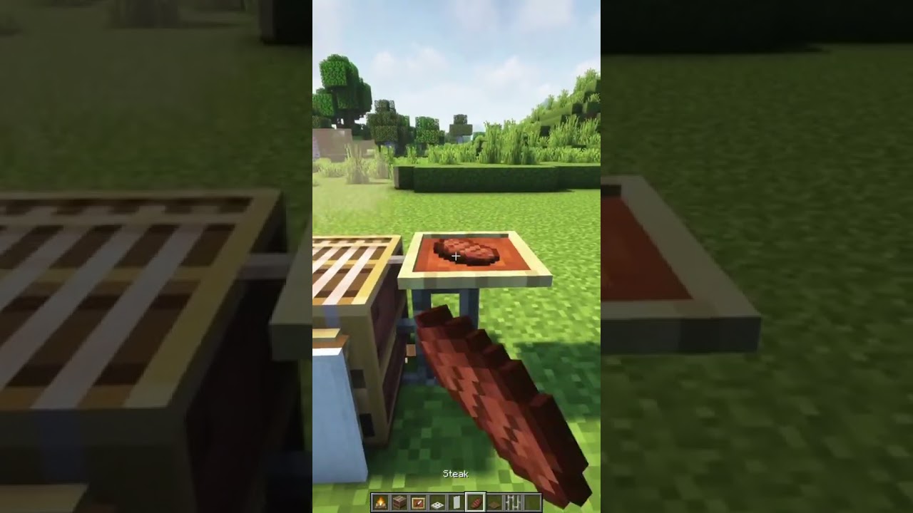 Minecraft Grill Tutorial! #shorts - YouTube