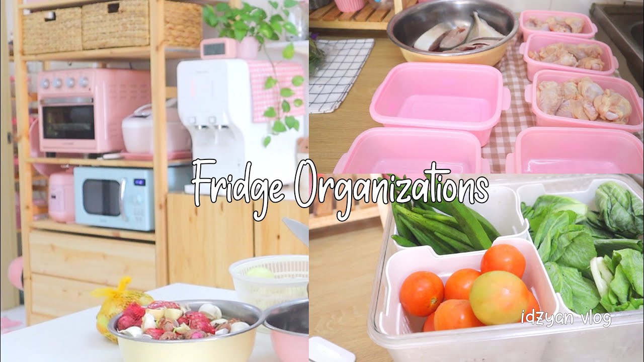 Fridge Organization | How to Store Food Ingredients | Groceries ...