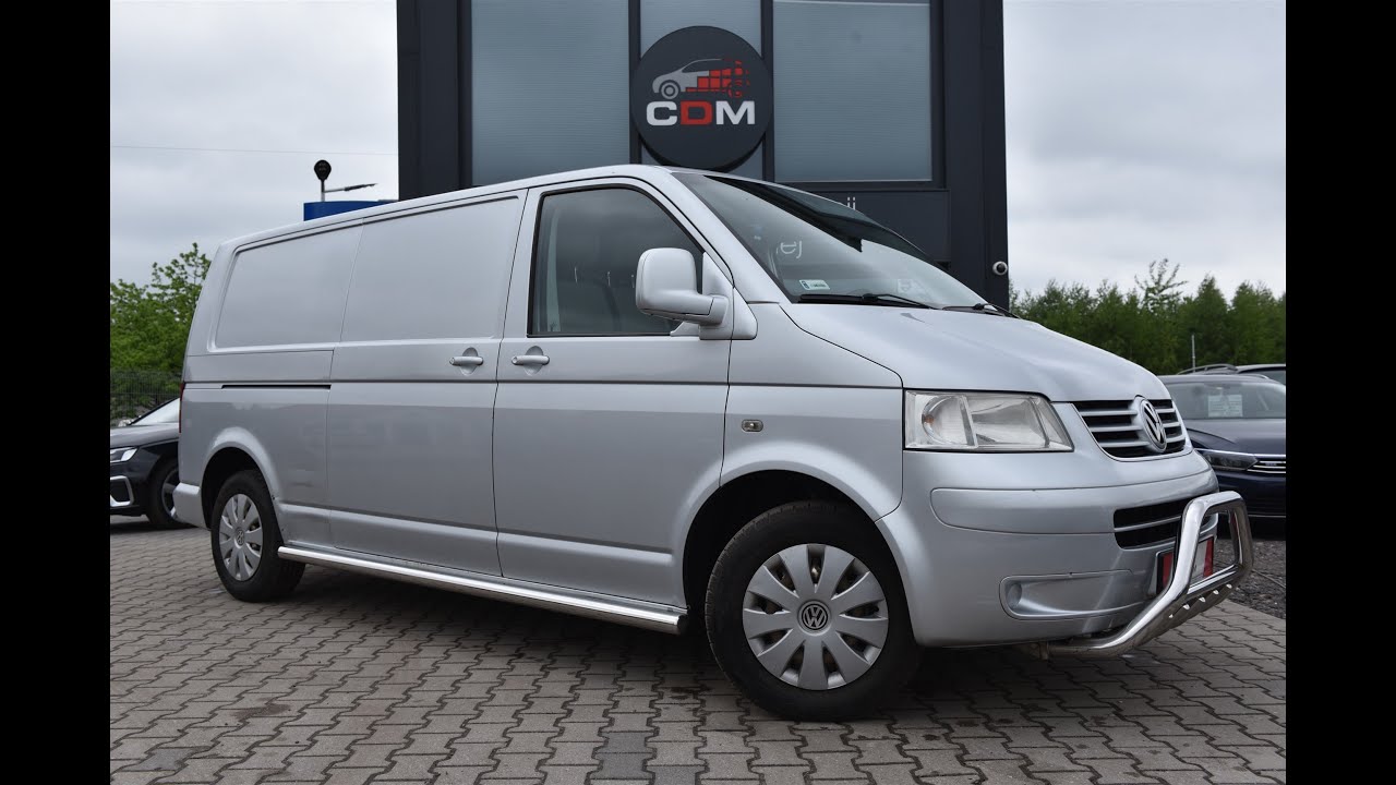 Volkswagen Transporter T5 1.9 TDI 105KM 2005 r - YouTube