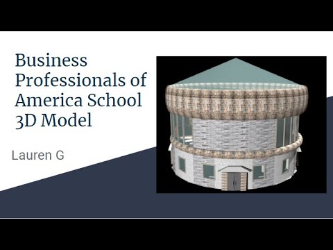 BPA State 2020 || Computer Modeling Submission (By Lauren G) - YouTube