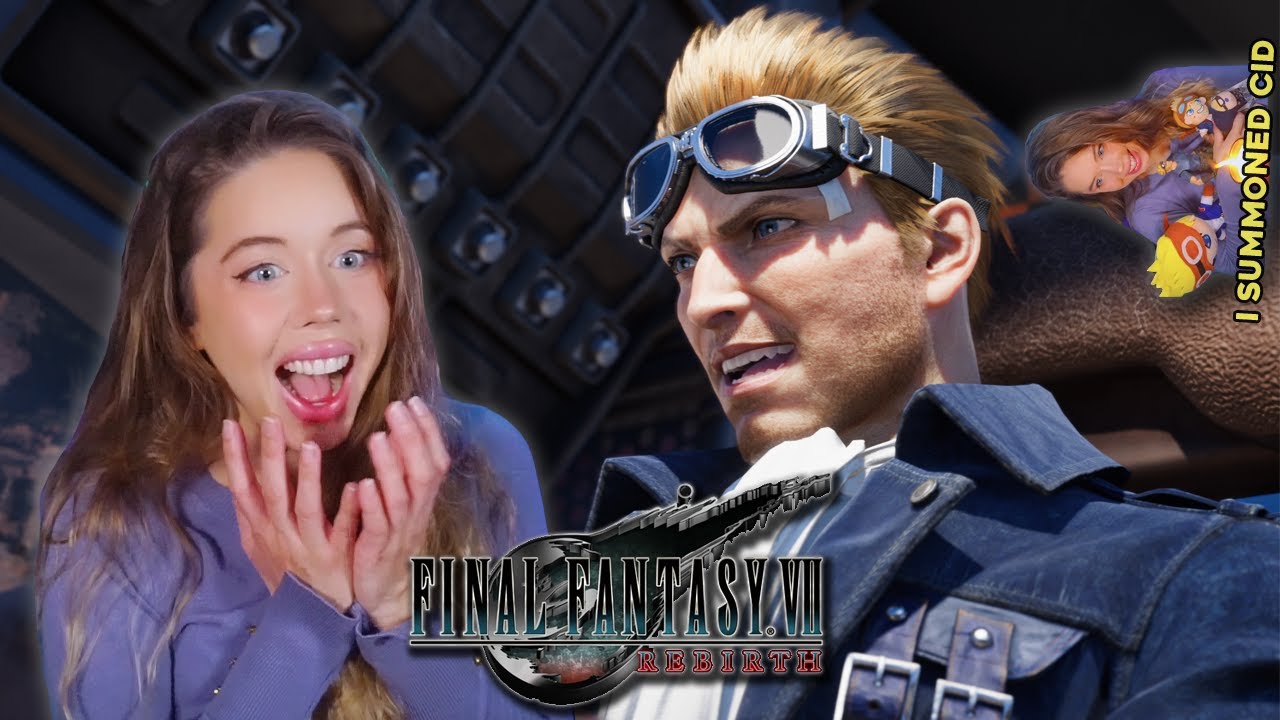 Final Fantasy Vii Rebirth Cid Highwind Reveal Reaction Tga Trailer Youtube