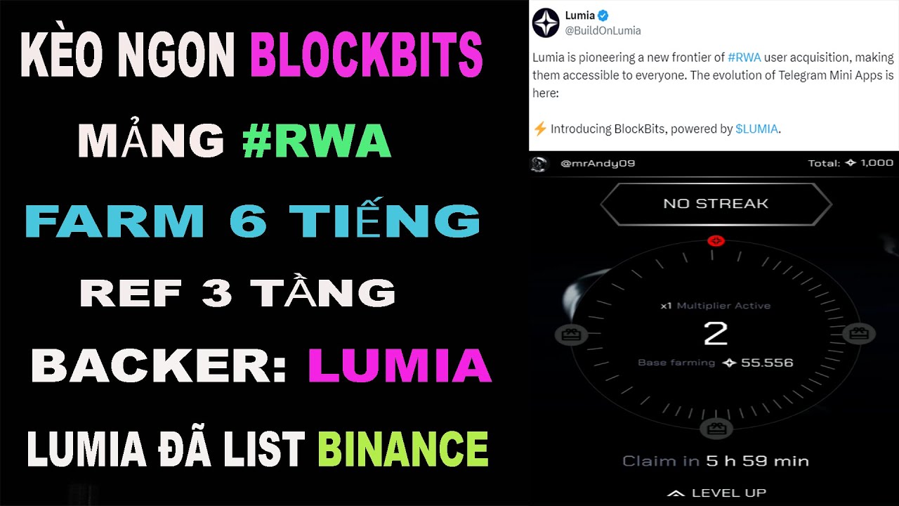 Kèo Ngon Blockbits Thuộc Nền Tảng Lumia Khai Thác Tự Động Vô Số Backer Lớn - YouTube