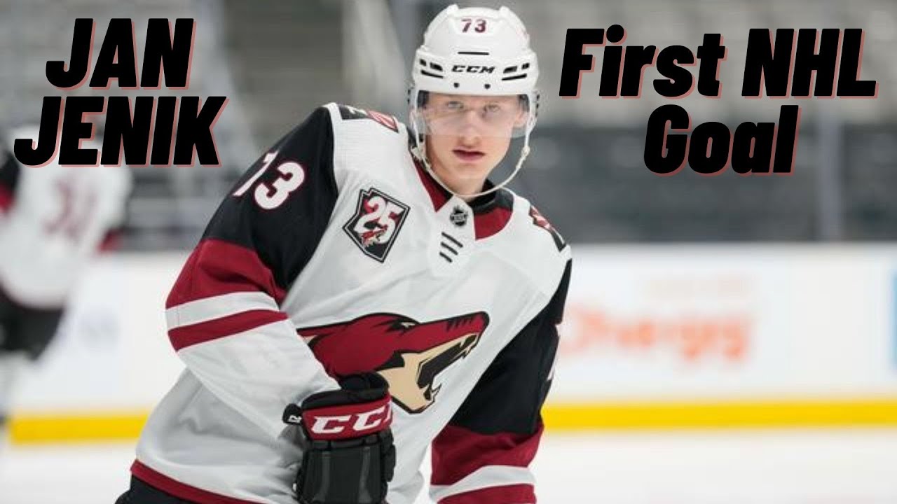 Jan Jenik #73 (Arizona Coyotes) first NHL goal May 7, 2021 - YouTube