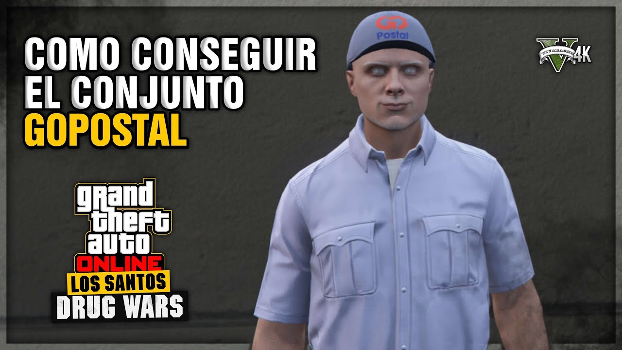 COMO CONSEGUIR Y GUARDAR EL CONJUNTO DE GOPOSTAL EN GTA ONLINE (4k ...