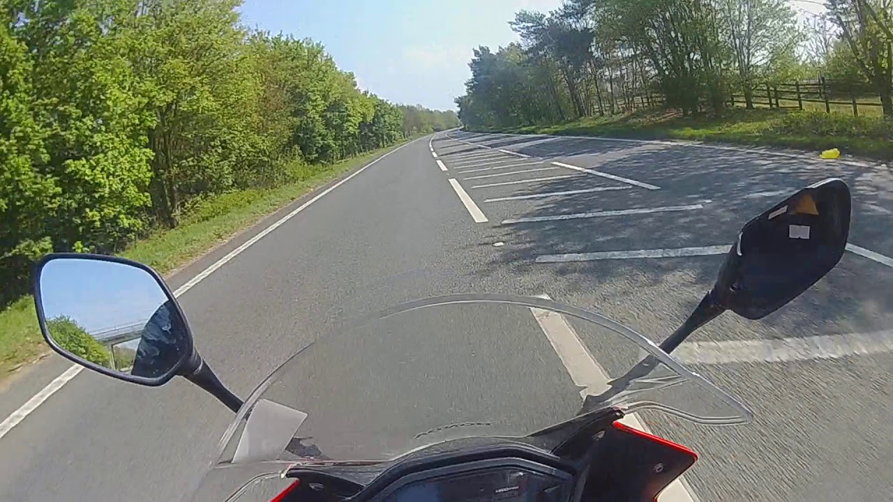 Test ride with my camera! - Honda CBR500R - YouTube