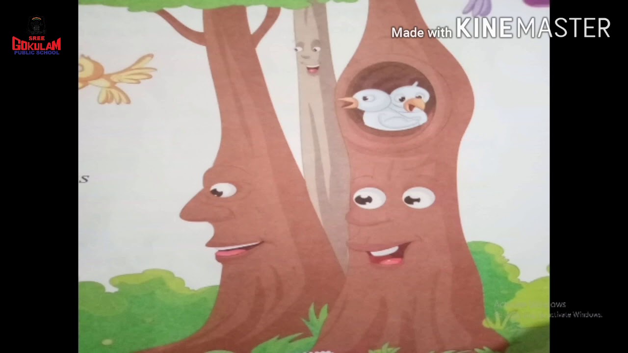 CLASS III - ENGLISH - POEM -"TALL TREES" - YouTube