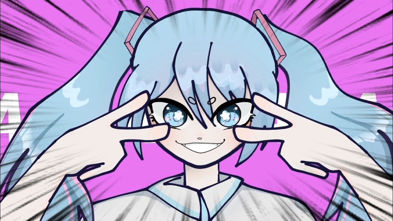 MIKU MIKU BEAM!!//meme animation// - YouTube