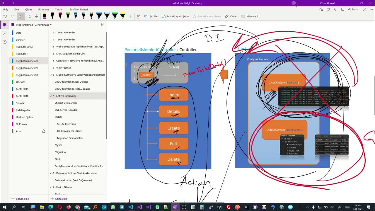 Asp.Net Core MVC #19 - Model Binding, CRUD (Create, Update) (2. Ders) - Orgun (İÖ) - YouTube