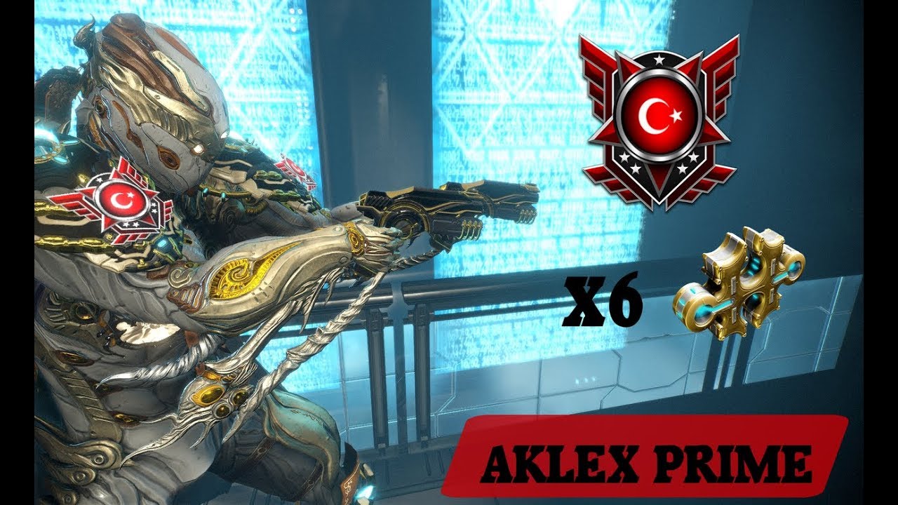 Warframe Aklex Prime Build X6 Forma - YouTube