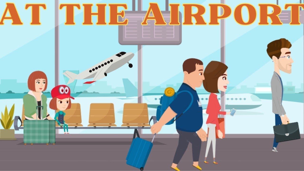 At the Airport Conversation - Airport Procedure Conversation in English ...