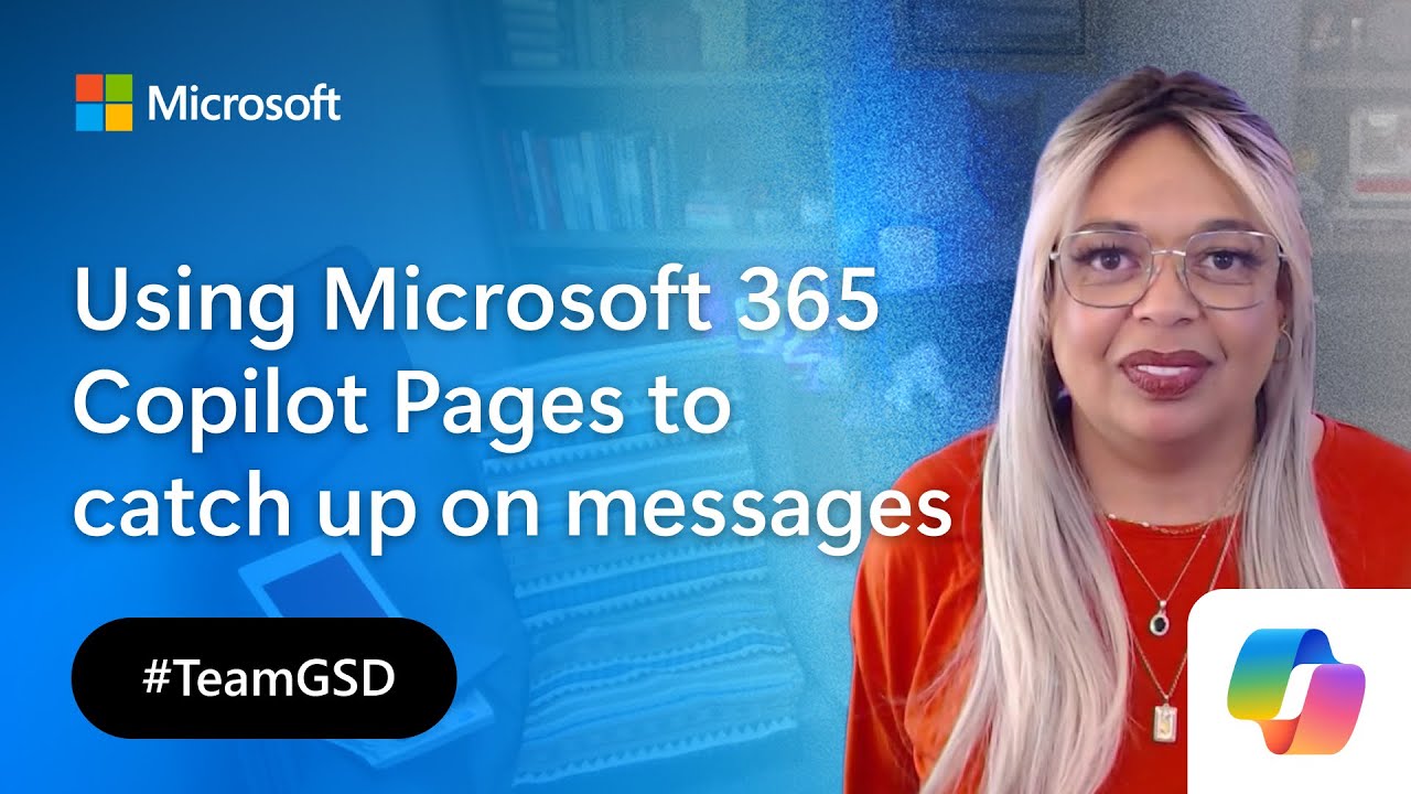 Using Microsoft 365 Copilot Pages to catch up on messages | Get Stuff ...
