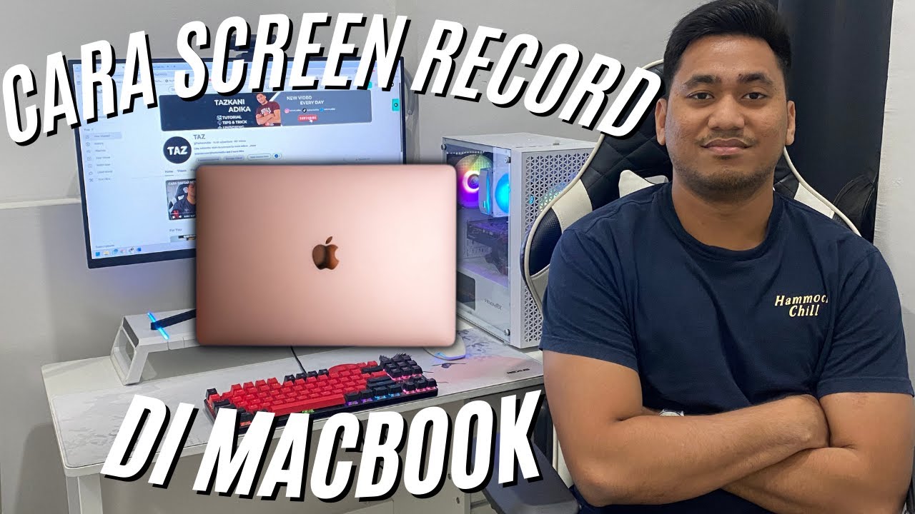 CARA MEREKAM LAYAR DI MACBOOK | CARA SCREEN RECORDING DI MACBOOK - YouTube