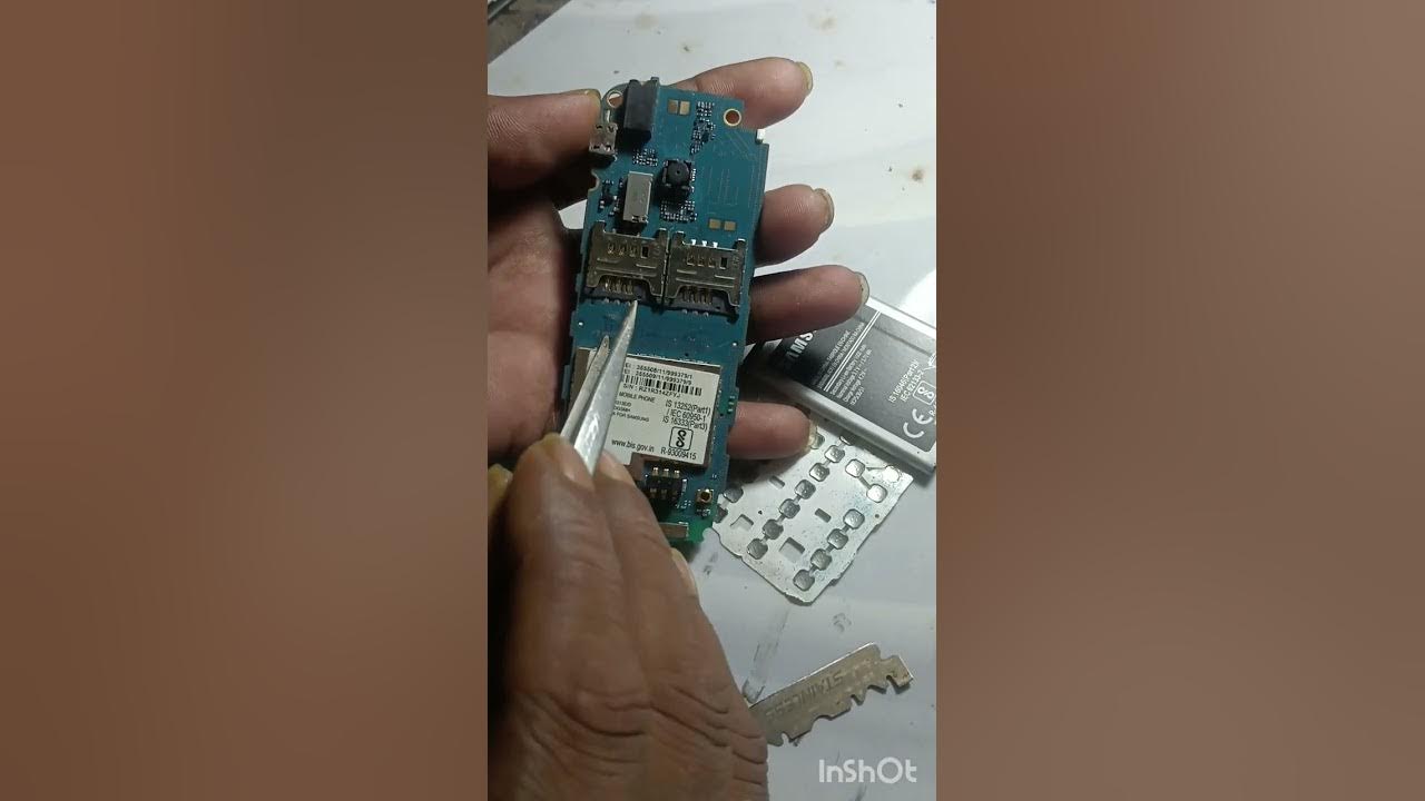 samsung b310 1,4,7..not working - YouTube