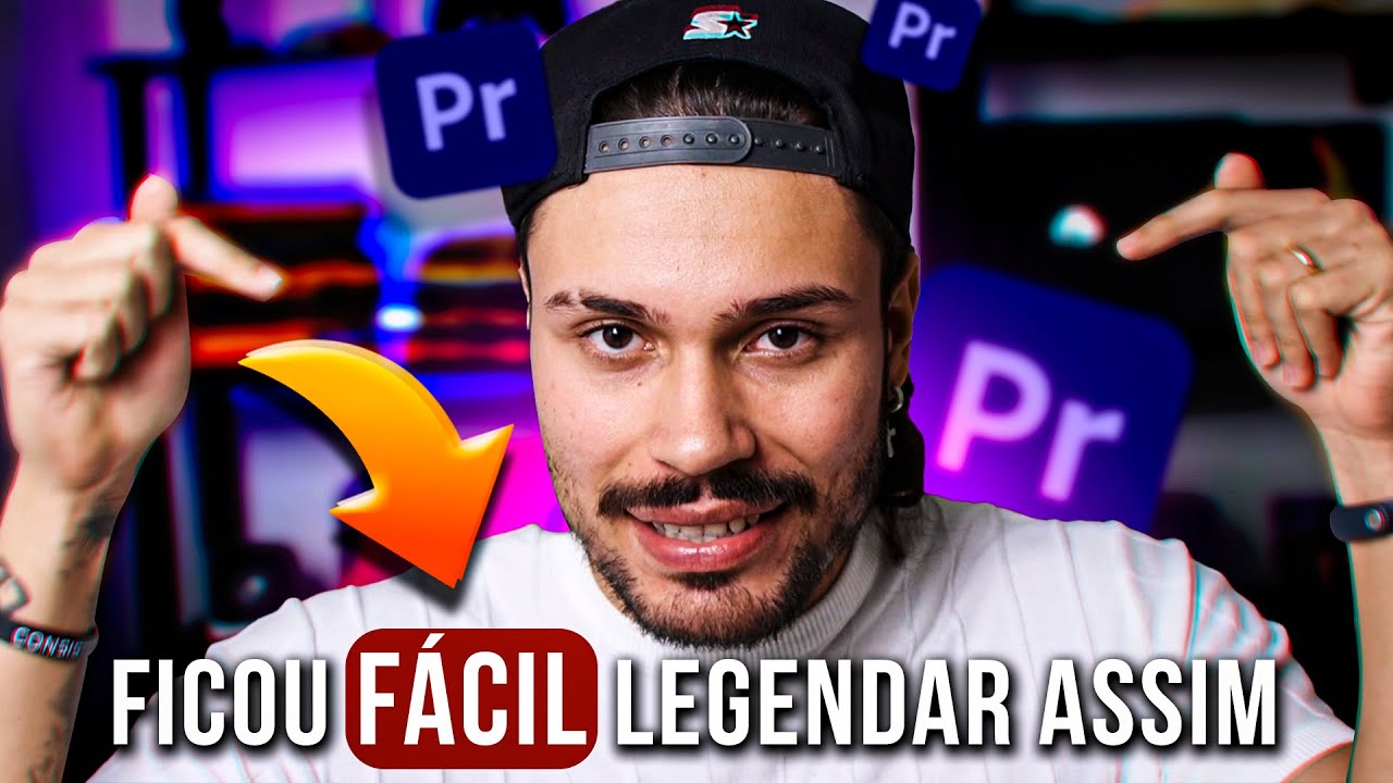 Como fazer Legendas Animadas AUTOMATICAMENTE no Premiere | Colocar ...