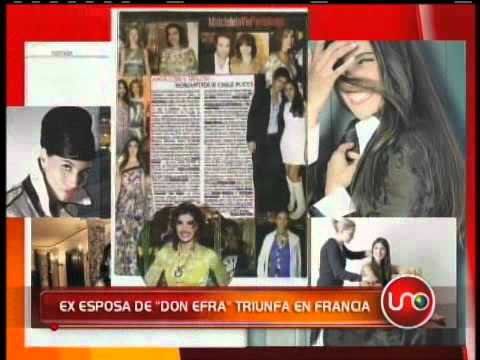 Ex esposa de don Efra triunfa en Francia - YouTube