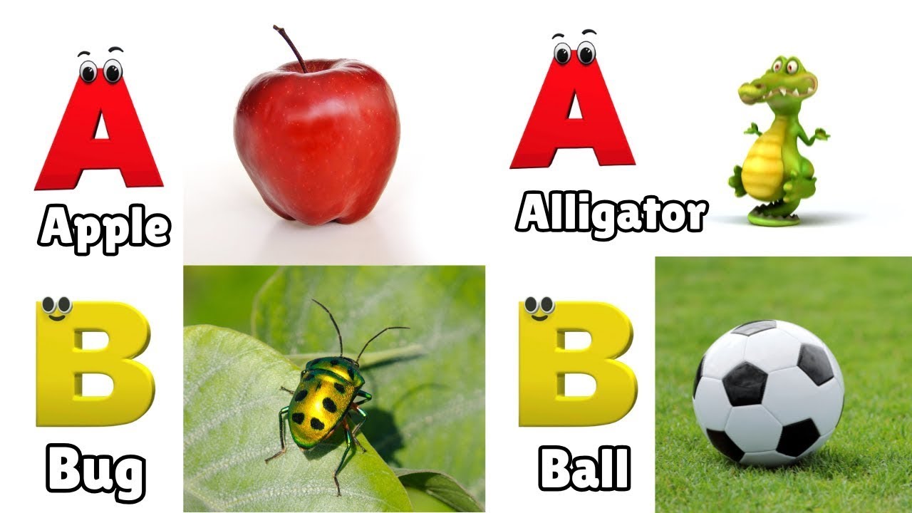 Phonics Song with two words | Phonics song a to z | A for Apple ...