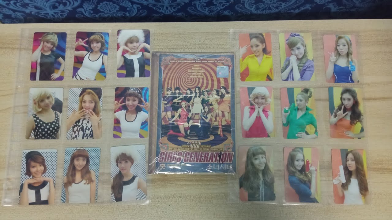 Unboxing Album (Girls Generation - Hoot) - YouTube