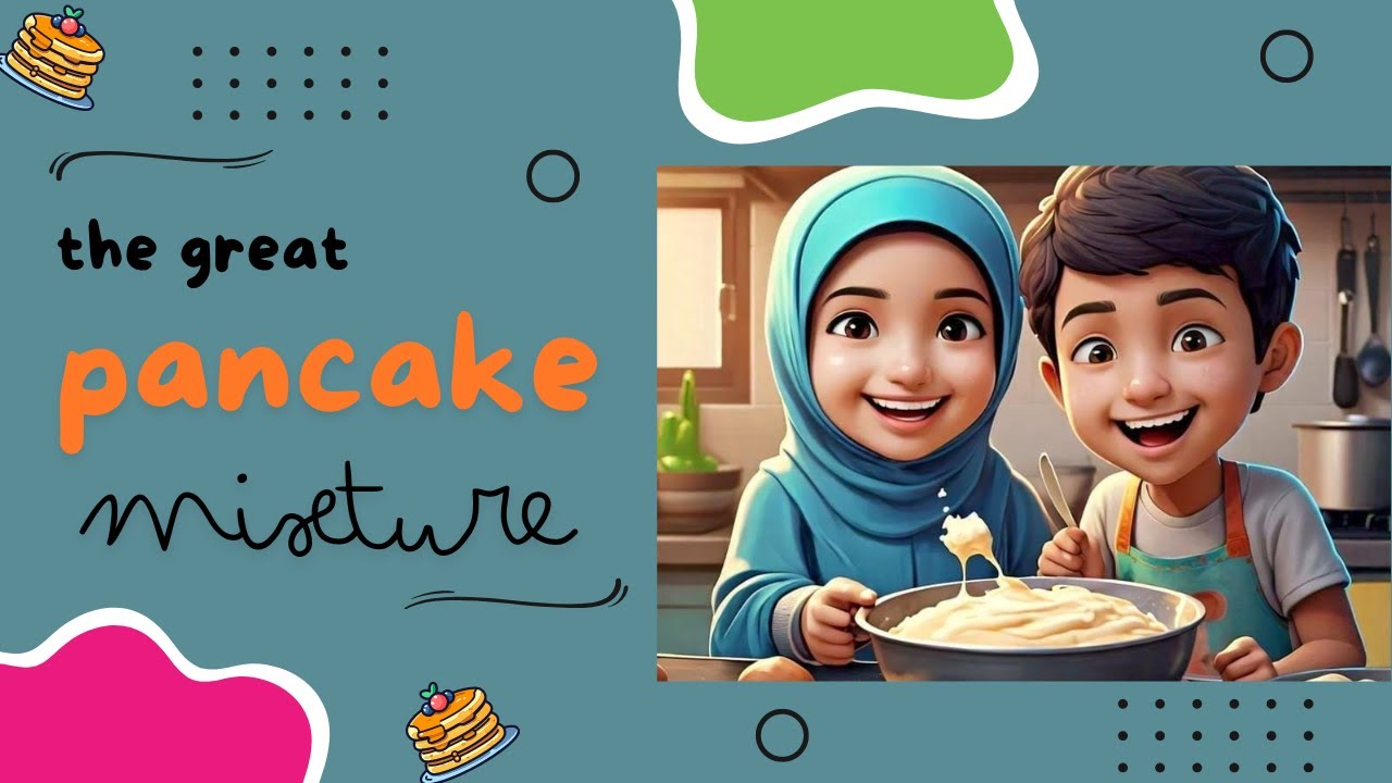 The great pancake mix-up🍥 | lesson of working together👥 | English story ...