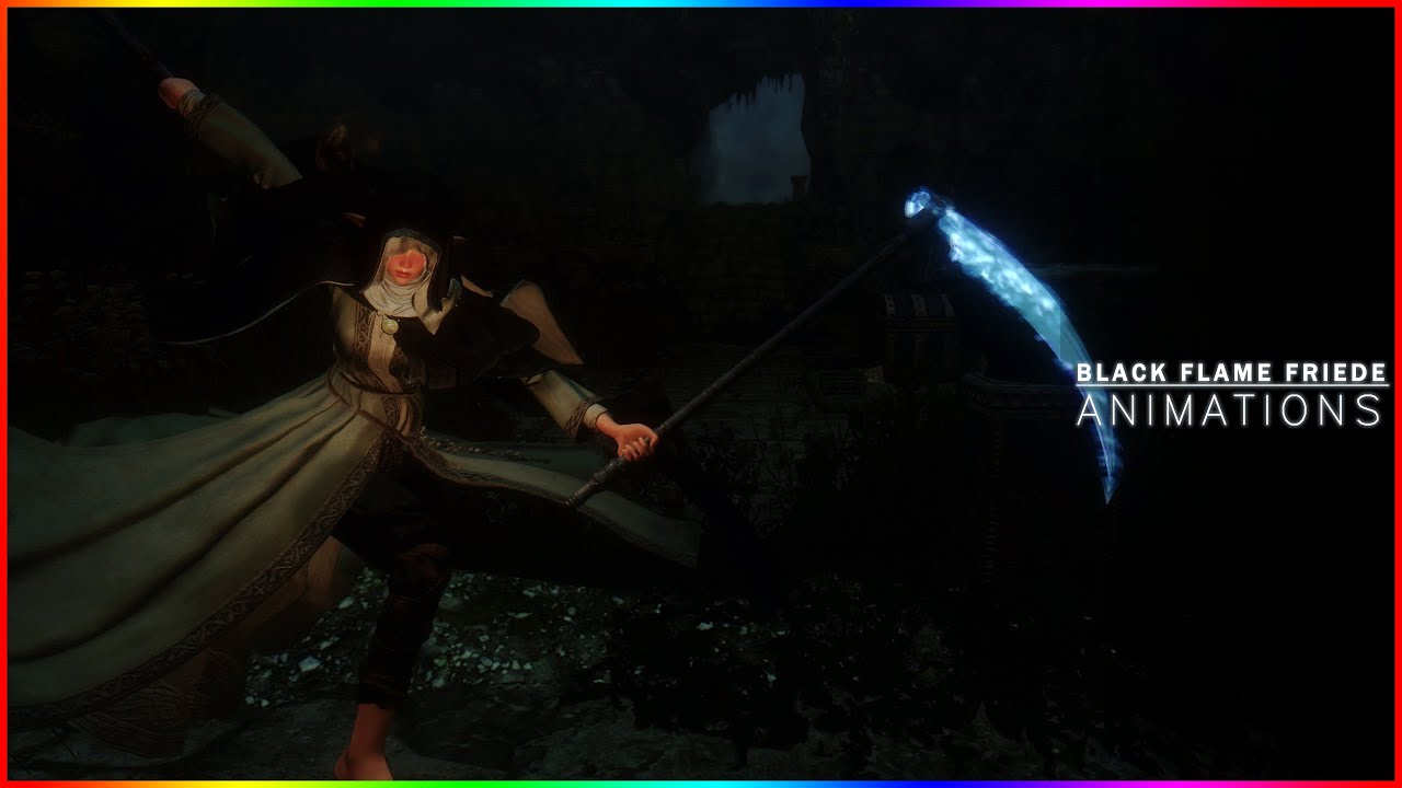 Blackflame Friede Dual Wield Animations for Skyrim - YouTube