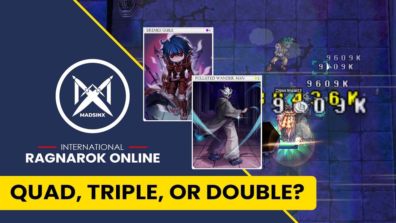 #iRO Chaos - Shadow Cross Dual Dagger Cards for Left Hand. - YouTube