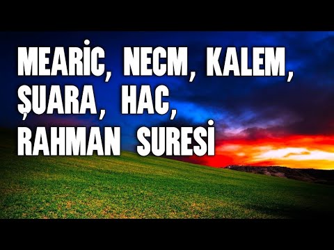 Mearic, Necm, Kalem, Şuara, Hac, Rahman Suresi - Samir Ezzat