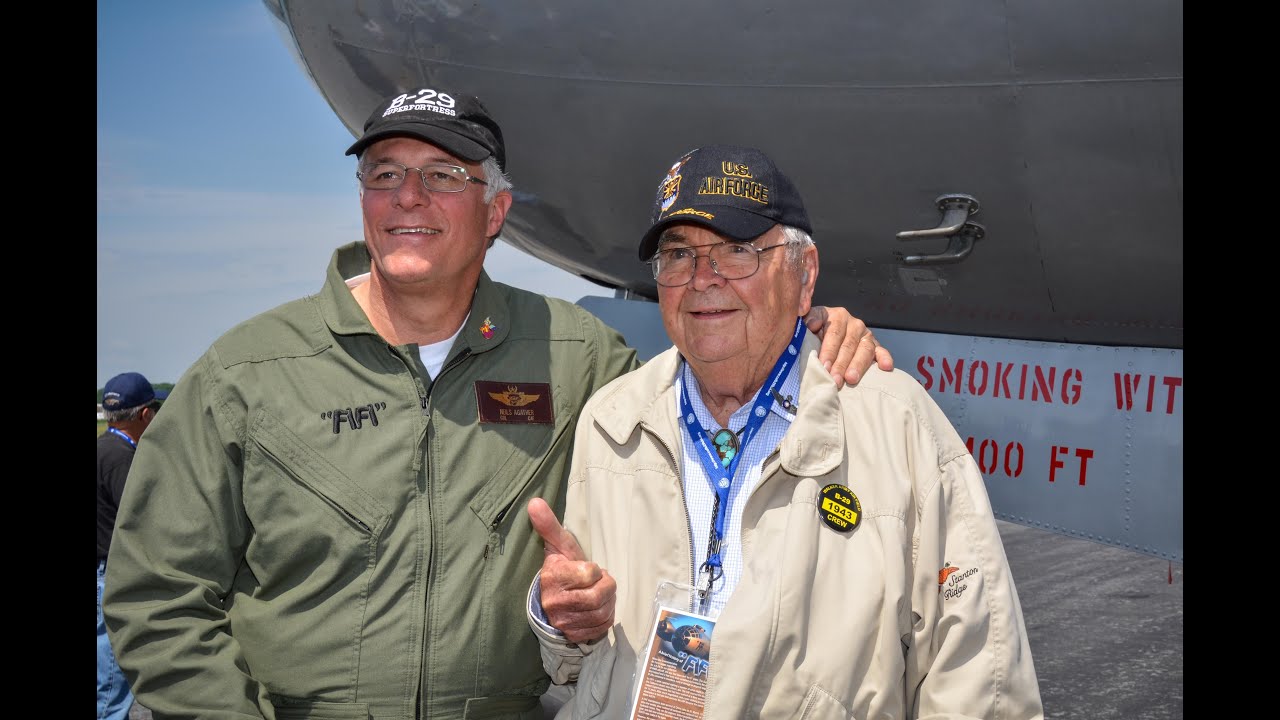 Lt. Col. T.R. "BoB" Vaucher, Retired Flight on FiFi B29 June 3, 2012 ...