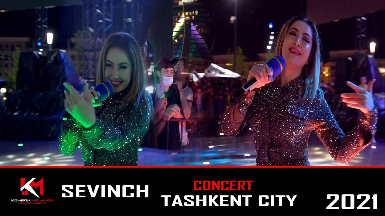 Sevinch Mo'minova - (Concert Tashkent City 2021) - YouTube
