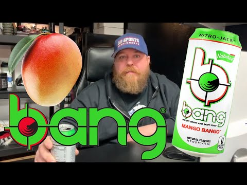 BANG ENERGY: MANGO BANGO (Natural) REVIEW - MG SPORTS SUPPLEMENTS - YouTube
