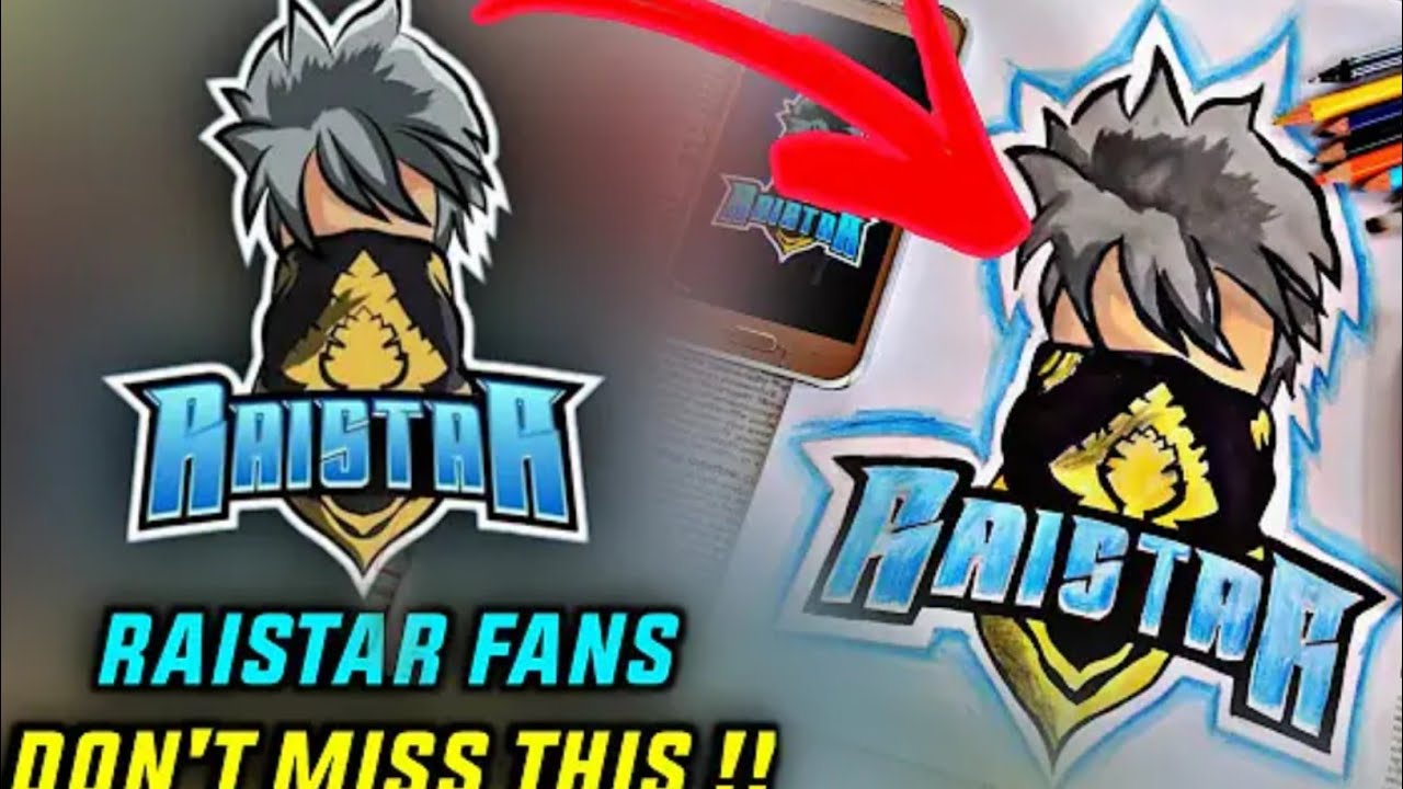 RAISTAR LOGO DRAWING || RAISTAR FANS DON'T MISS THIS || FIRST TIME IN ...