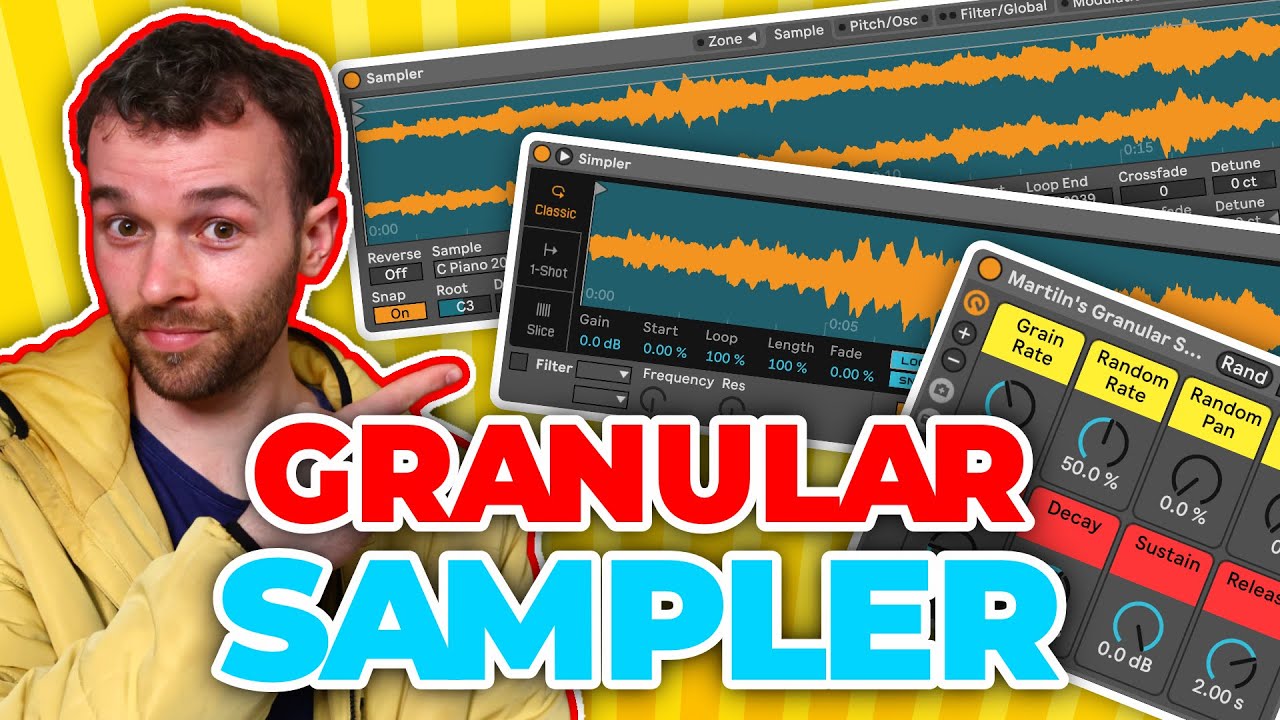 Granular Synthesis with Simpler and Sampler - YouTube