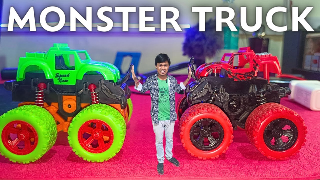 Mini Monster Truck(360 Degree Stunt) Unboxing and Review - YouTube