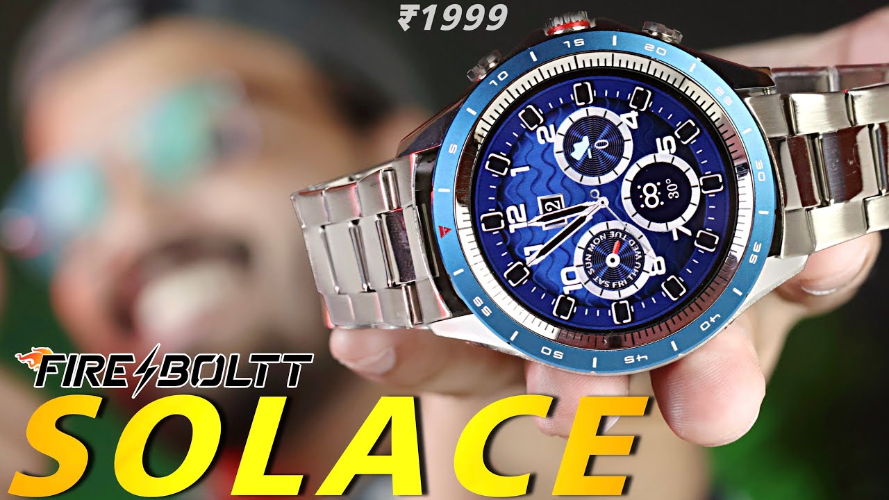 Fire Boltt Solace - Unboxing & Review || Best Luxury Smartwatch Under ...