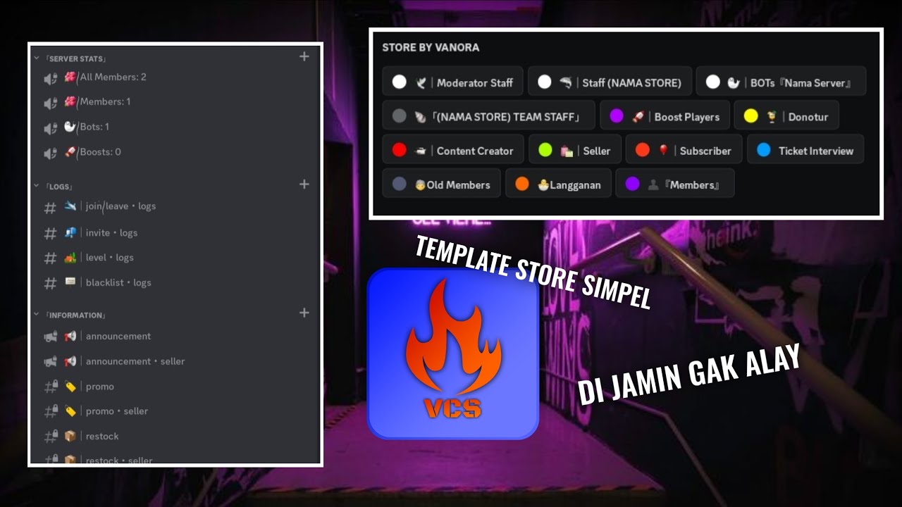 [SHARE] DISCORD TEMPLATE STORE SAMP #1 - YouTube