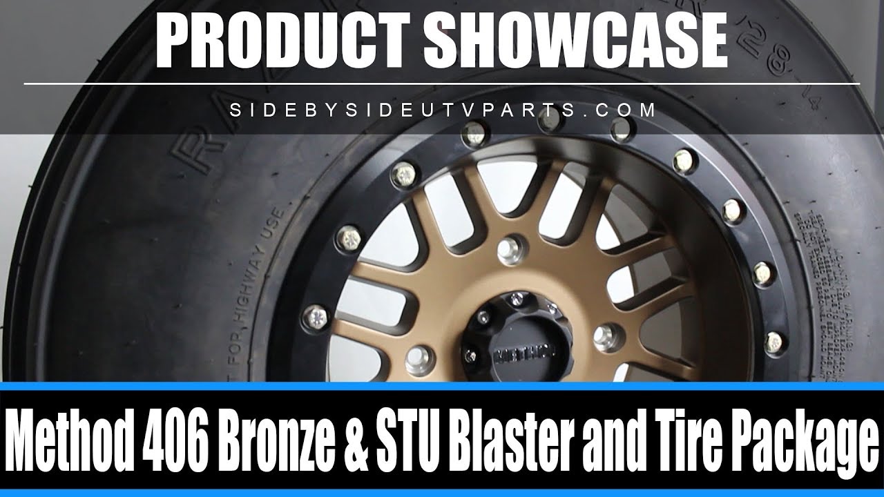 Side by Side - Product Showcase - Bronze Method MR406 Wheel & Sand Tire ...