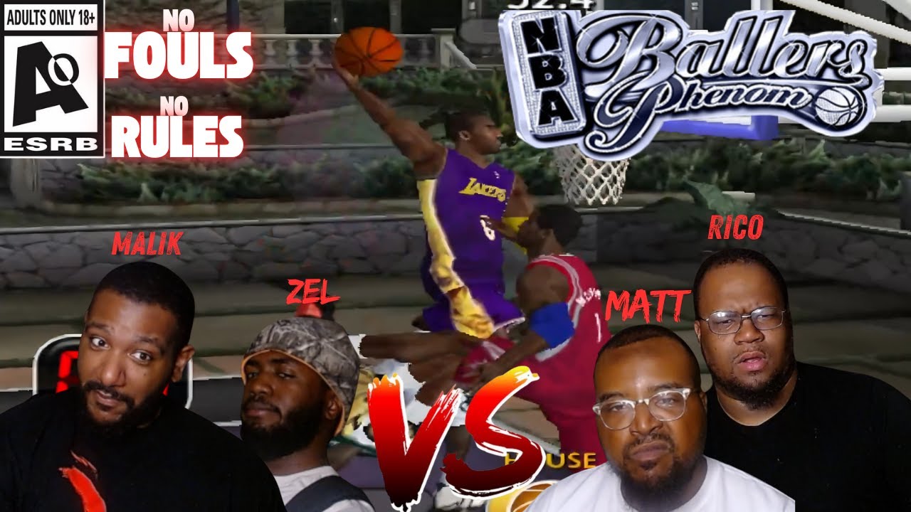 This Game Almost Ruined Our Friendship...NBA Ballers Phenom (PRISON RULES) - YouTube