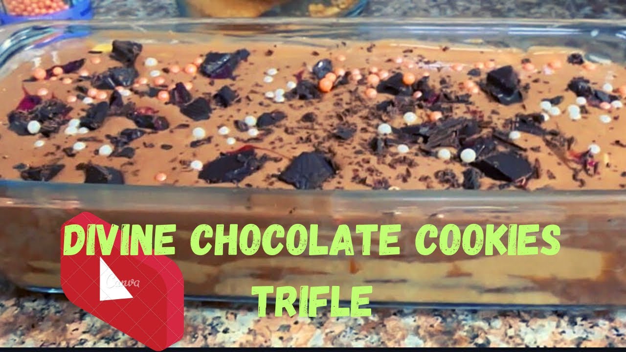 Divine Chocolate Cookies Trifle / Quick & Easy Dessert - YouTube