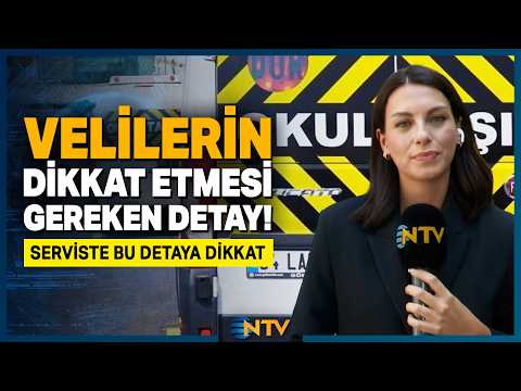 Okul Servisinin İçine Baktığınızda Asla Gözden Kaçırmamanız Gereken O Hayati Detay! | NTV