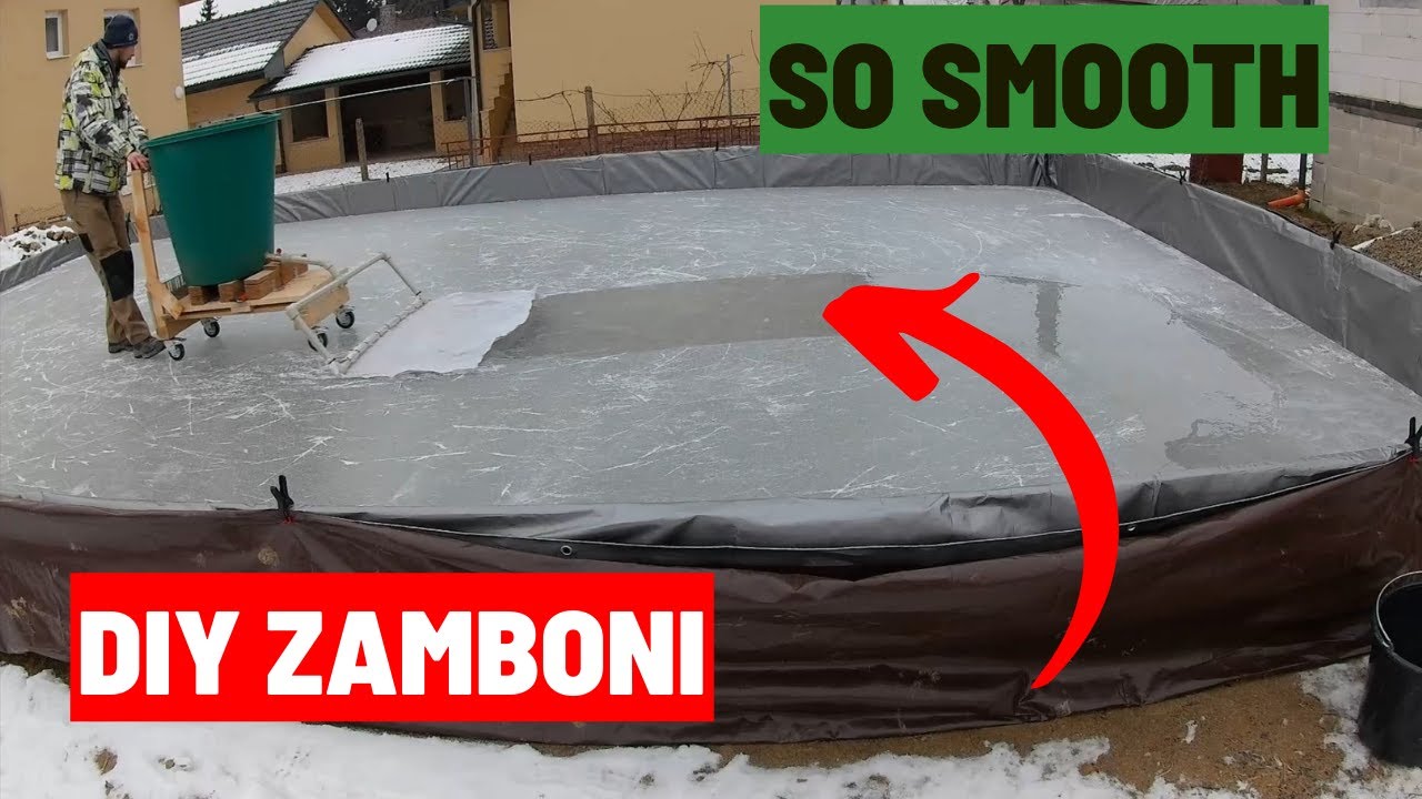 ICE Resurfacer | DIY Zamboni - YouTube