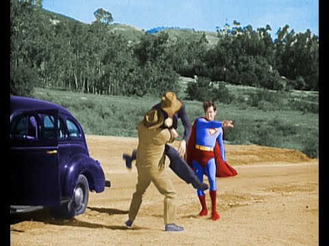 Superman 1948  Serial Colorization Full Video