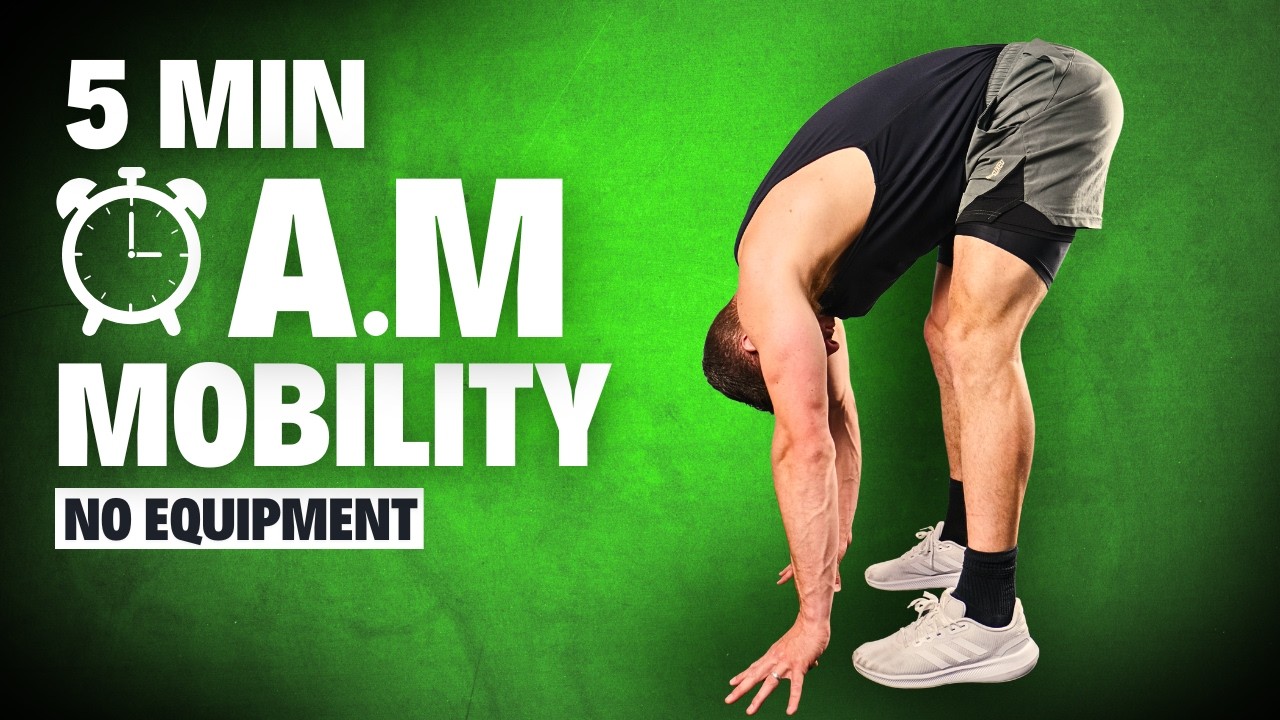 5 Min MORNING MOBILITY ROUTINE | No Equipment | Follow Along - YouTube