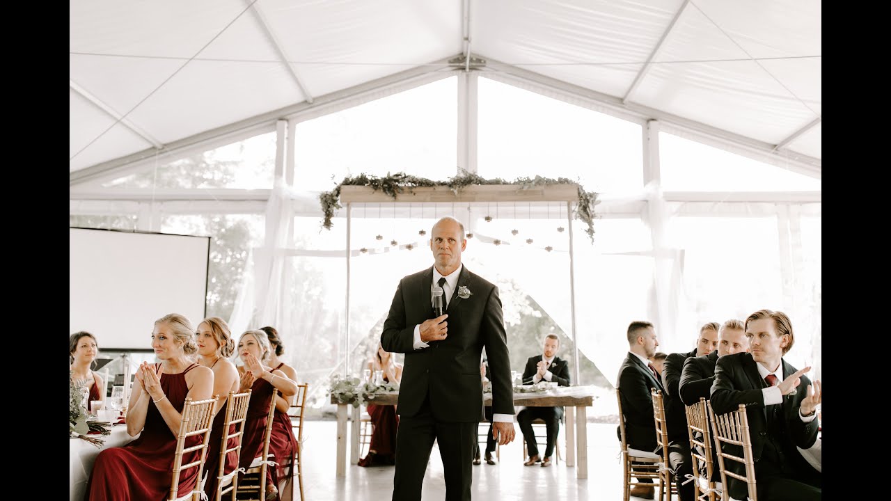 Funny Father of the Bride's wedding speech - YouTube