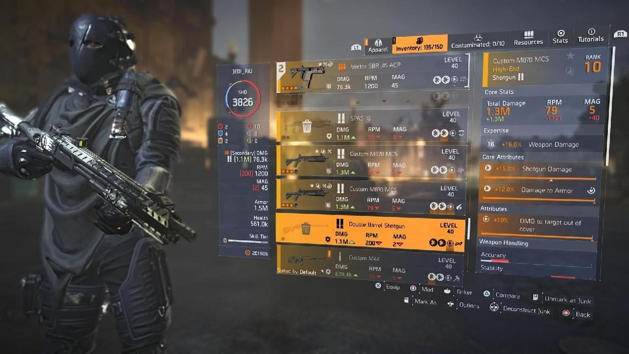 Tom Clancy's The Division 2 DZ pvp - YouTube