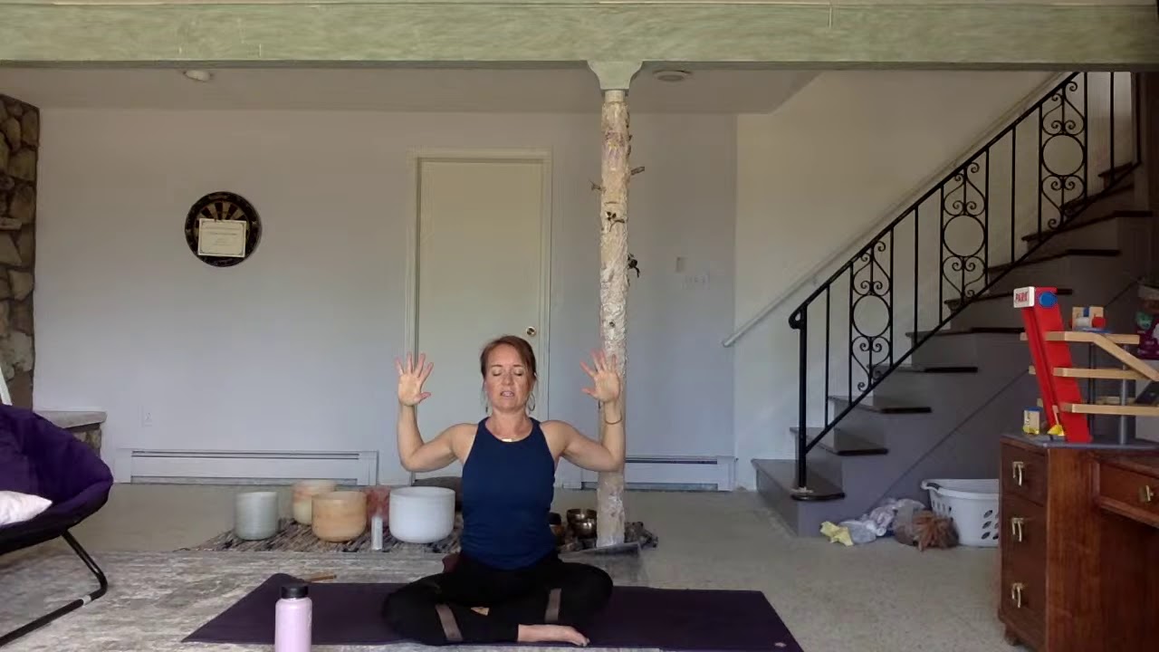 Vinyasa + Vibrations- Grounded & Centered in the Present Moment - YouTube